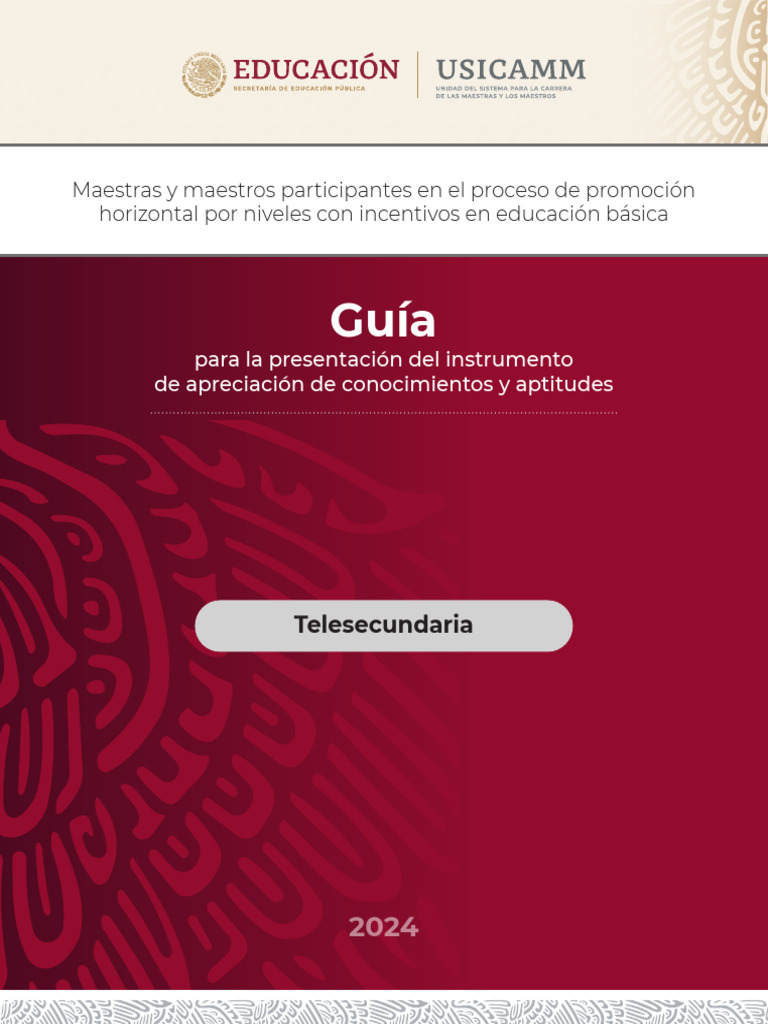 Guia PH Eb Bas Telesec | PDF | Educación de la primera infancia ...