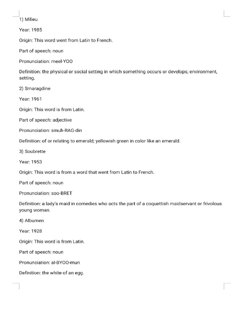 10 Most Difficult Words and Phrases | PDF