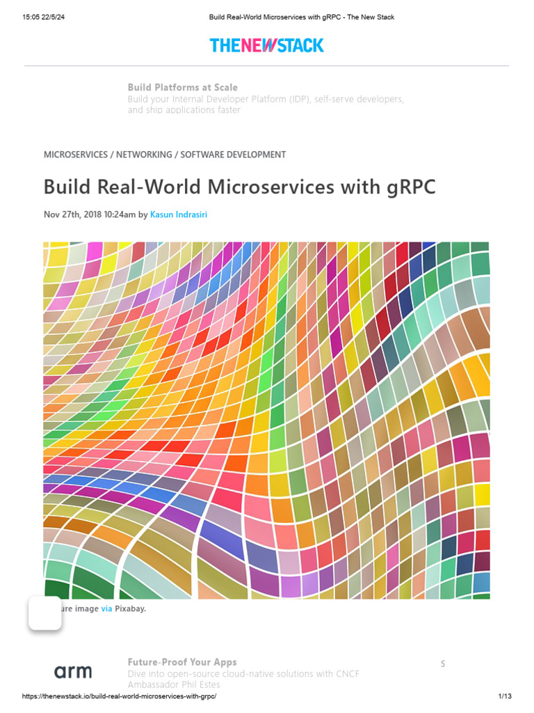 Build Real-World Microservices With GRPC - The New Stack | PDF | Cloud ...