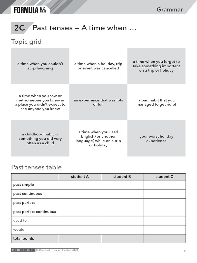 Fmla Photocopiables b2glb 2c | PDF