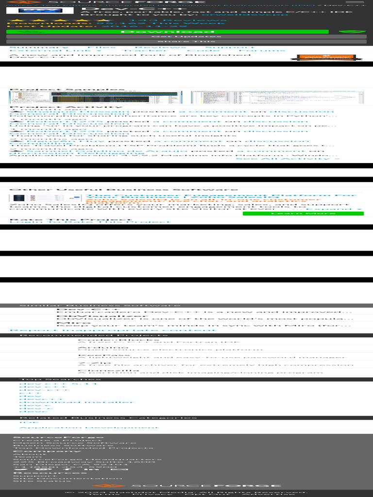 Open Source Tools for Developers | PDF | Integrated Development Environment | Source Code