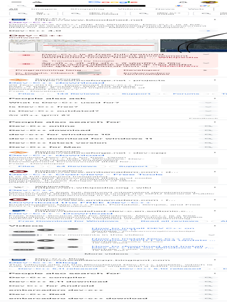 Dev C Google Search Pdf Integrated Development Environment