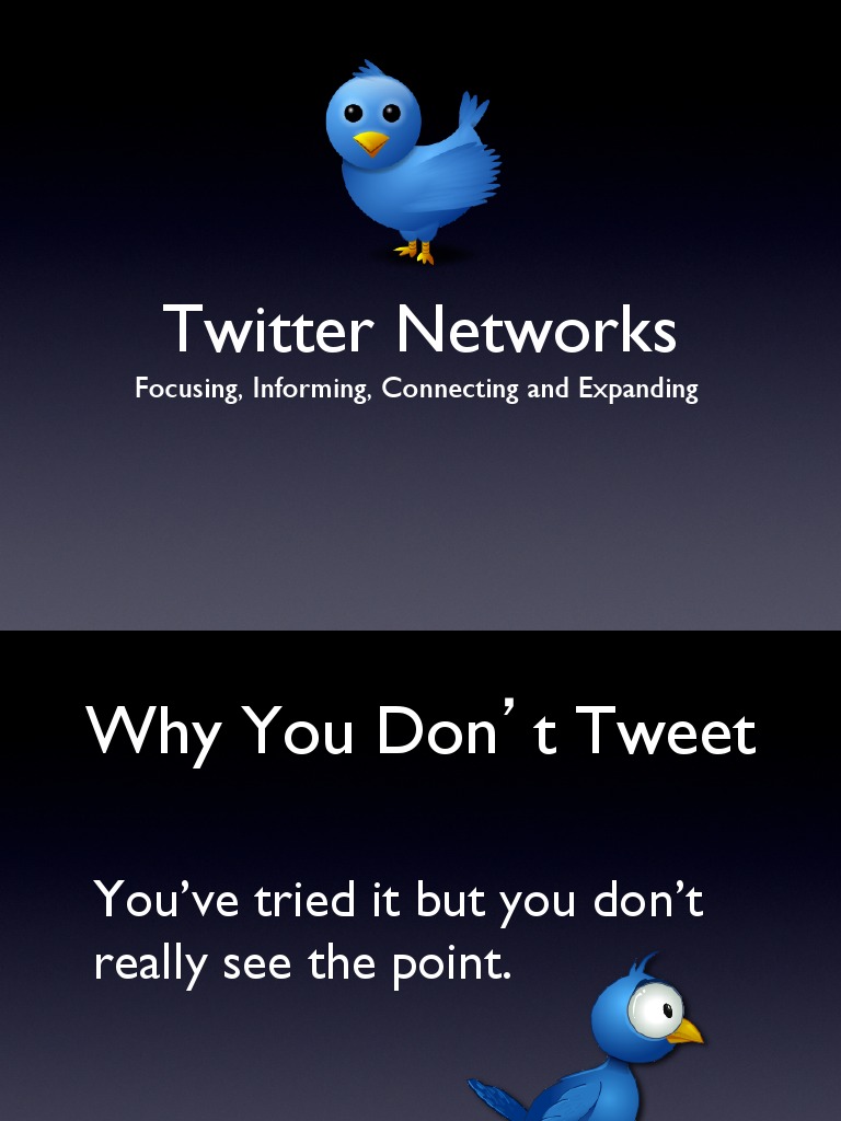 Tweeting in Higher Ed. Coursework | PDF