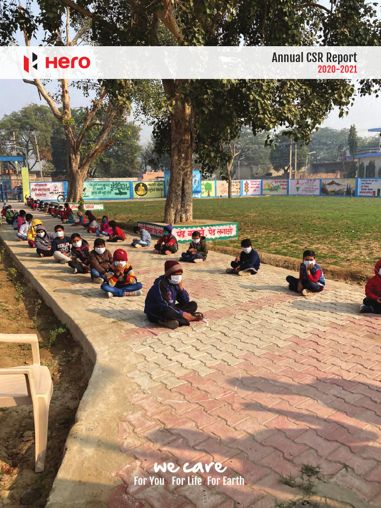 Annual CSR Report 2020 2021 | PDF | Corporate Social Responsibility ...