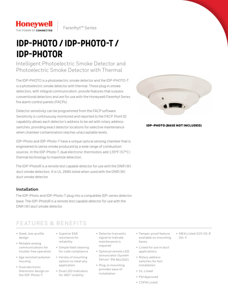 Idp Photo Datasheet | PDF | Electrical Engineering | Manufactured Goods