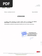 Attestation RCAR | PDF