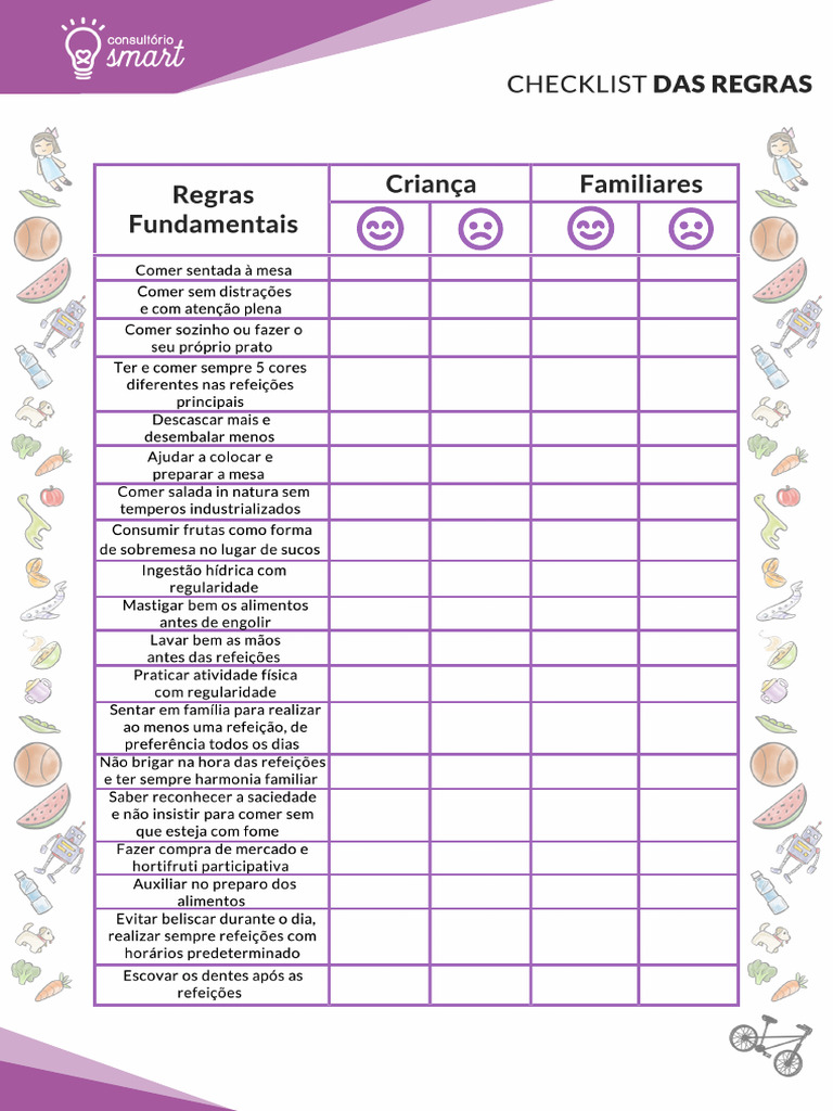 Checklist Das Regras | PDF