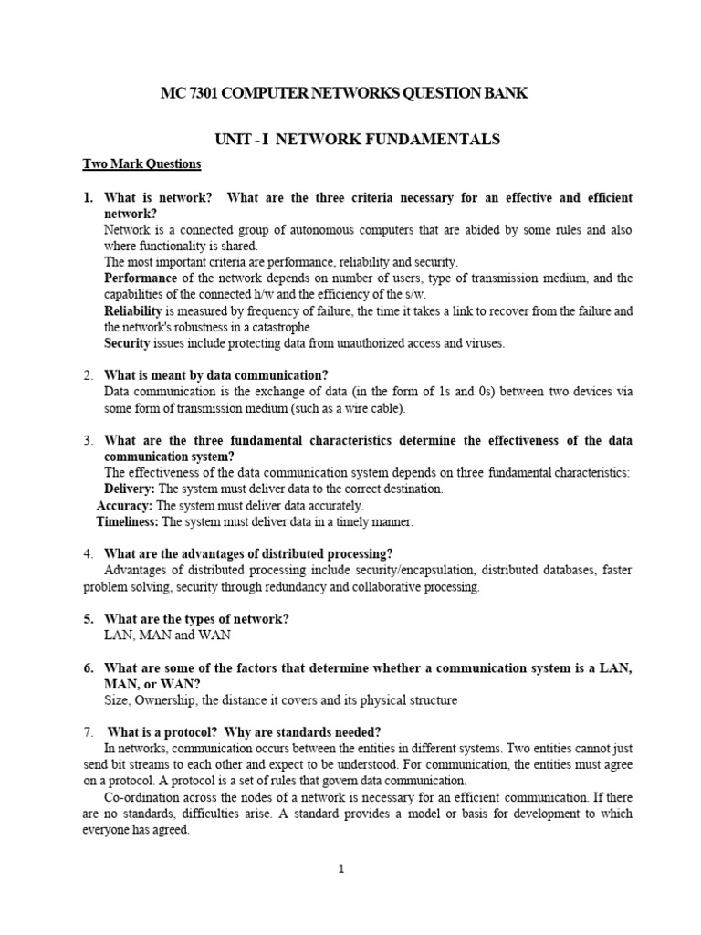 Computer Networks | PDF | Transmission Medium | Computer Network
