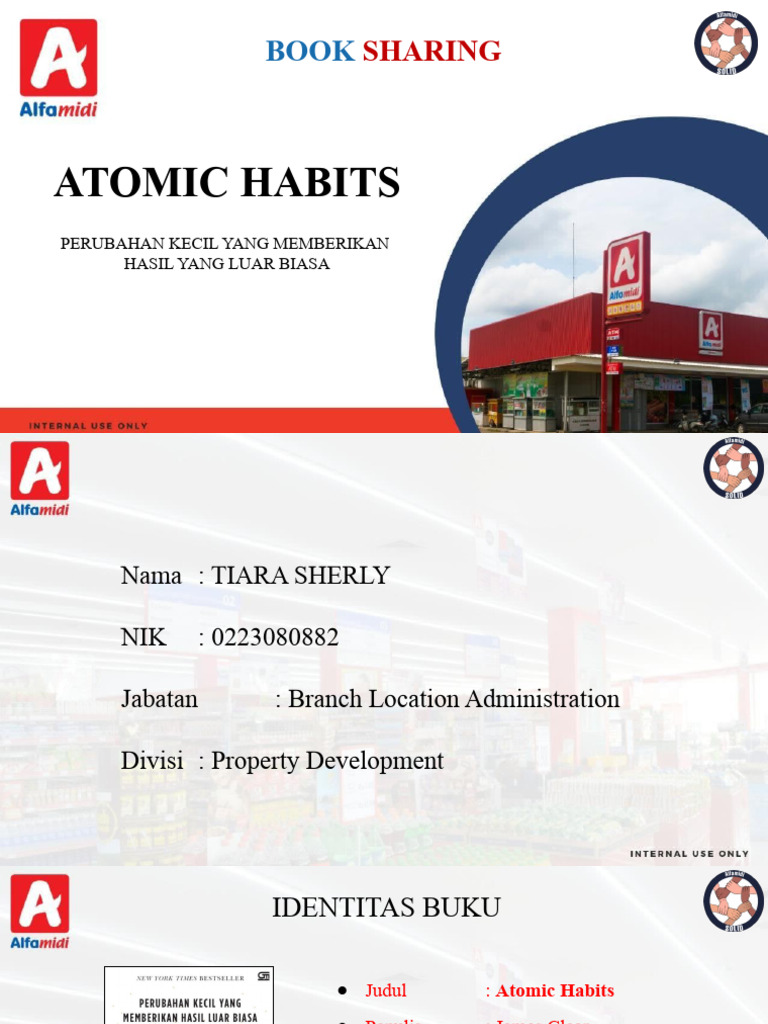Atomic Habits - Tiara Sherly | PDF | Pengembangan Diri | Gaya Hidup