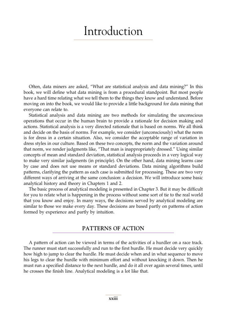 Introduction | PDF | Statistics | Data Mining