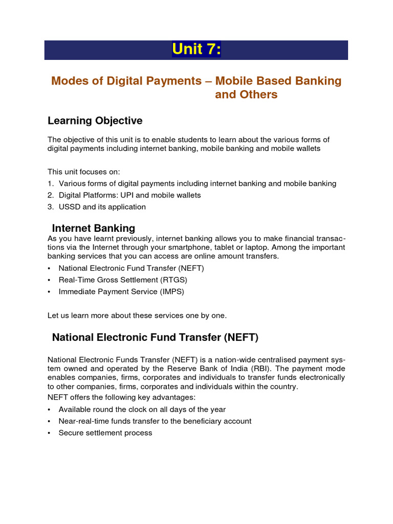 Digital Payment Methods Guide | PDF | Personal Finance | Services ...