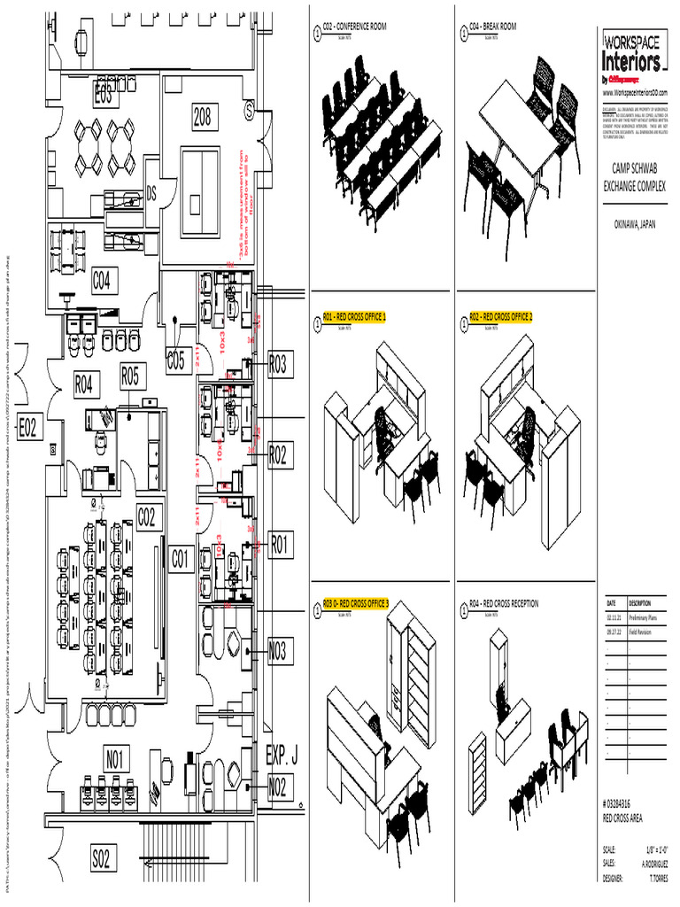 Camp Schwab Red Cross Field Change Plan-TB 11x17 L | PDF