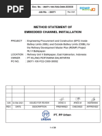 Work Procedure For The Concrete Pouring of Remaining Operating Deck ...