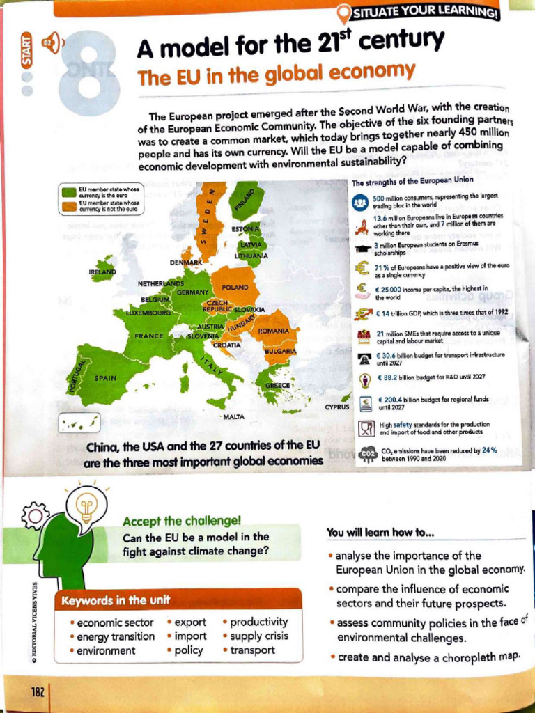 Unit 8 Geography 3 ESO - Compressed | PDF | European Union | Agriculture