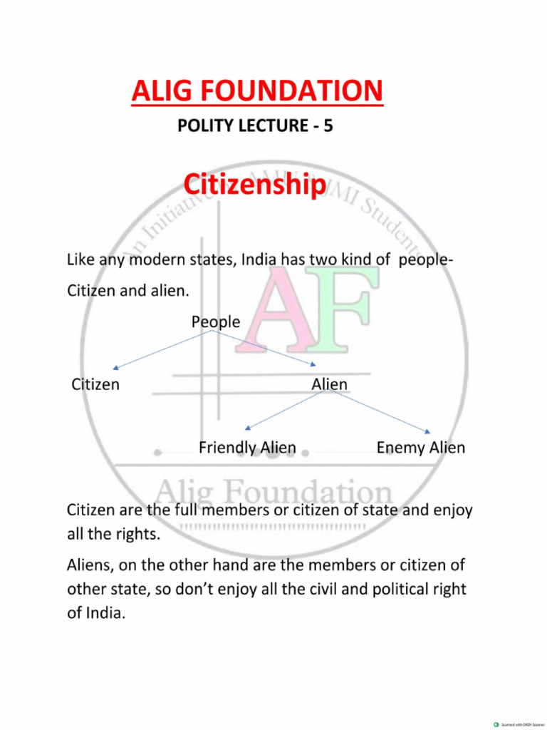 Polity Lecture - 5 | PDF