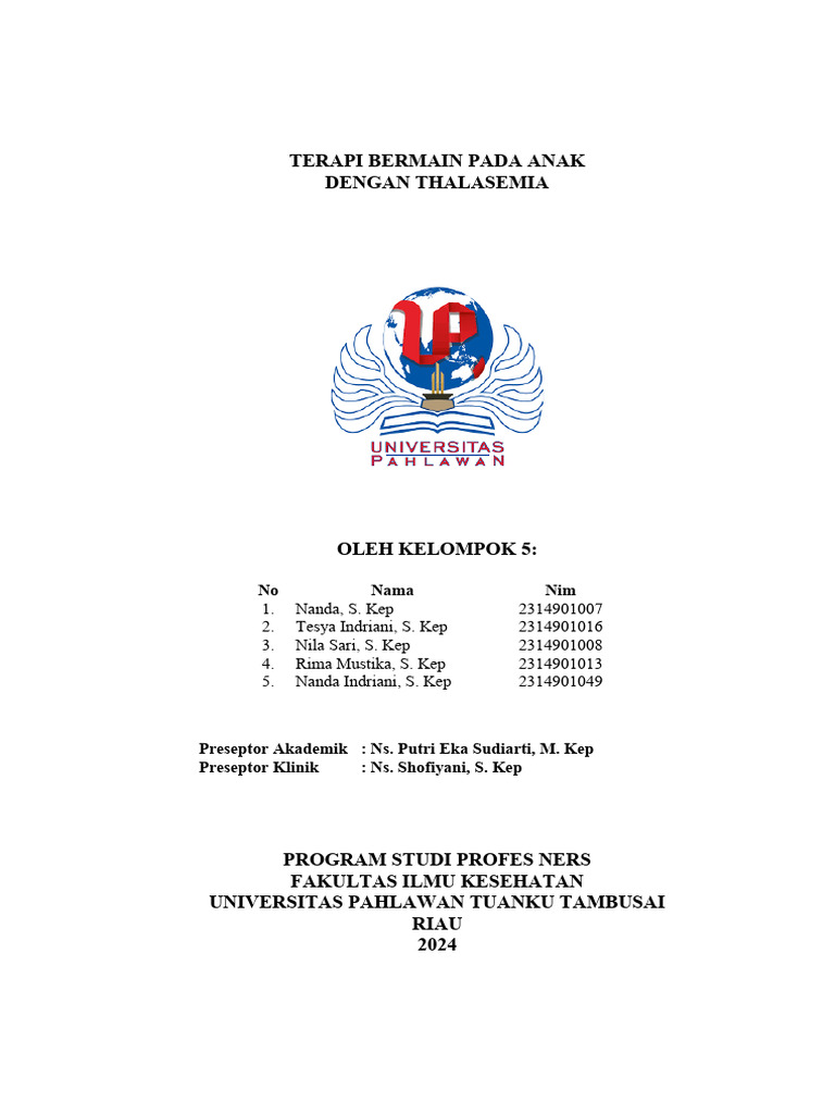 SAP TERAPI PUZZLE NANDA (Revisi) 2 | PDF