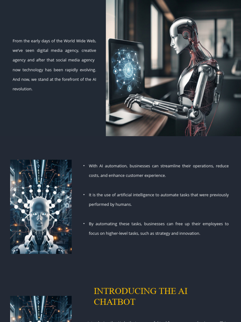 AI Chatbots: Boosting Ecommerce Success | PDF | Artificial Intelligence ...