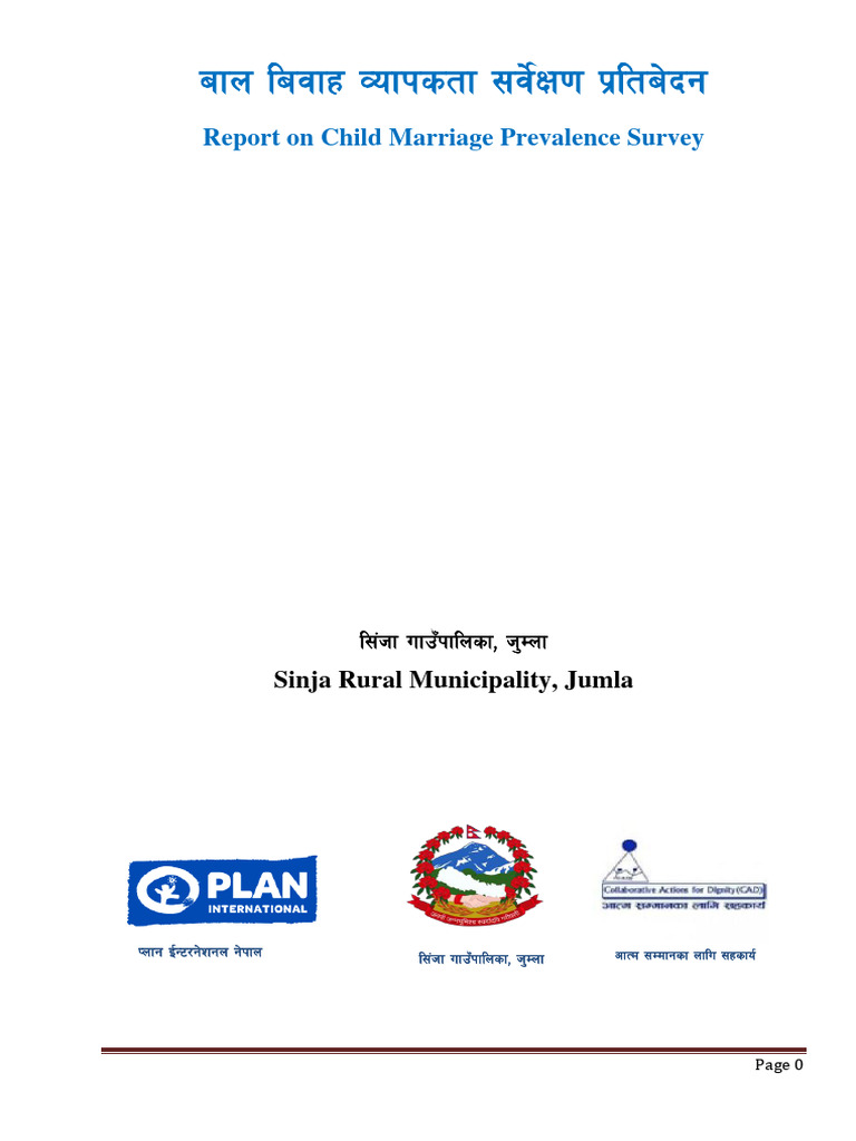 NPL-Report On CMP Survey Sinja Jumla-Final-IO-Nep-Mar23 | PDF ...