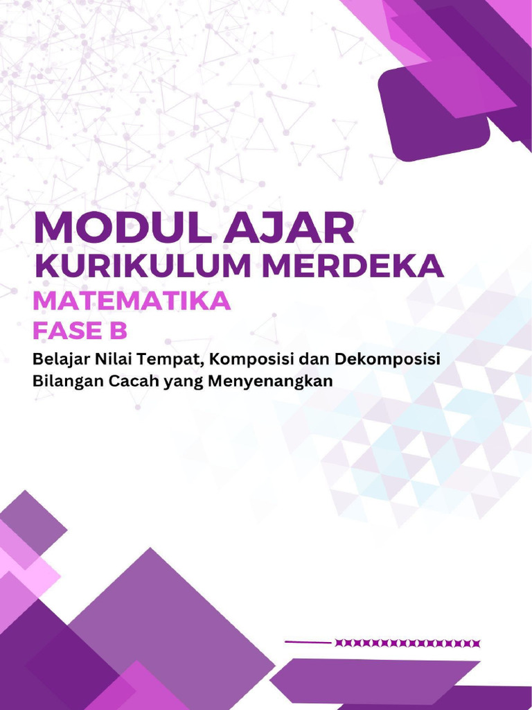 Modul Ajar Matematika - Belajar Nilai Tempat, Komposisi, Dan Dekomposisi Bilangan Cacah - Fase B ...