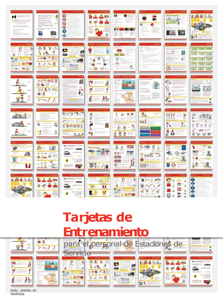 Entrenamiento Shell | PDF | Guante | Combustible diesel