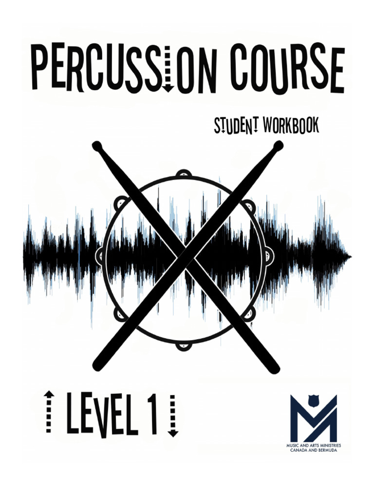 Percussion Course Level 1 Student | PDF | Clef | Tempo