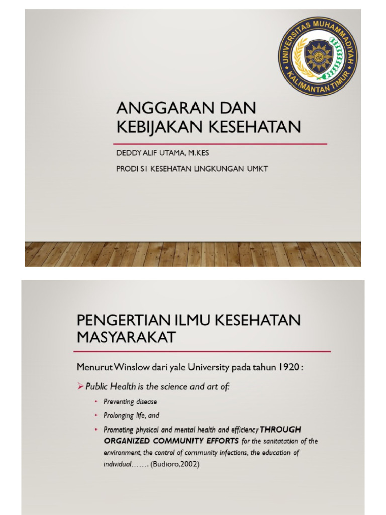 Anggaran Kesehatan | PDF