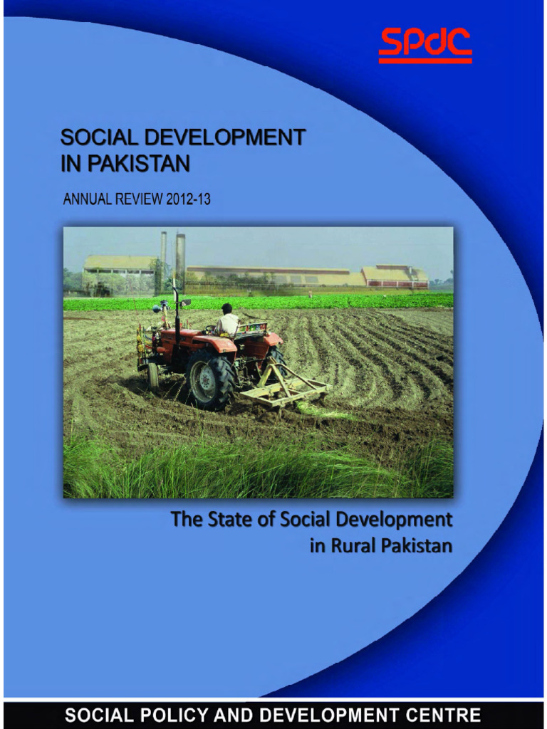 Social Development in Pakistan The State of Social Development in Rural ...