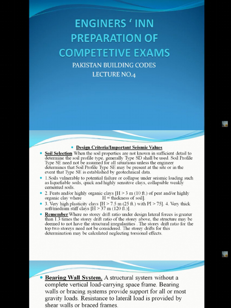 4 & 5. Building Codes of Pakistan | PDF