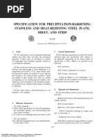 ASTM A693 16 (Reapproved 2022) Precipitation - Hardening - Stainless - and | PDF | Steel ...