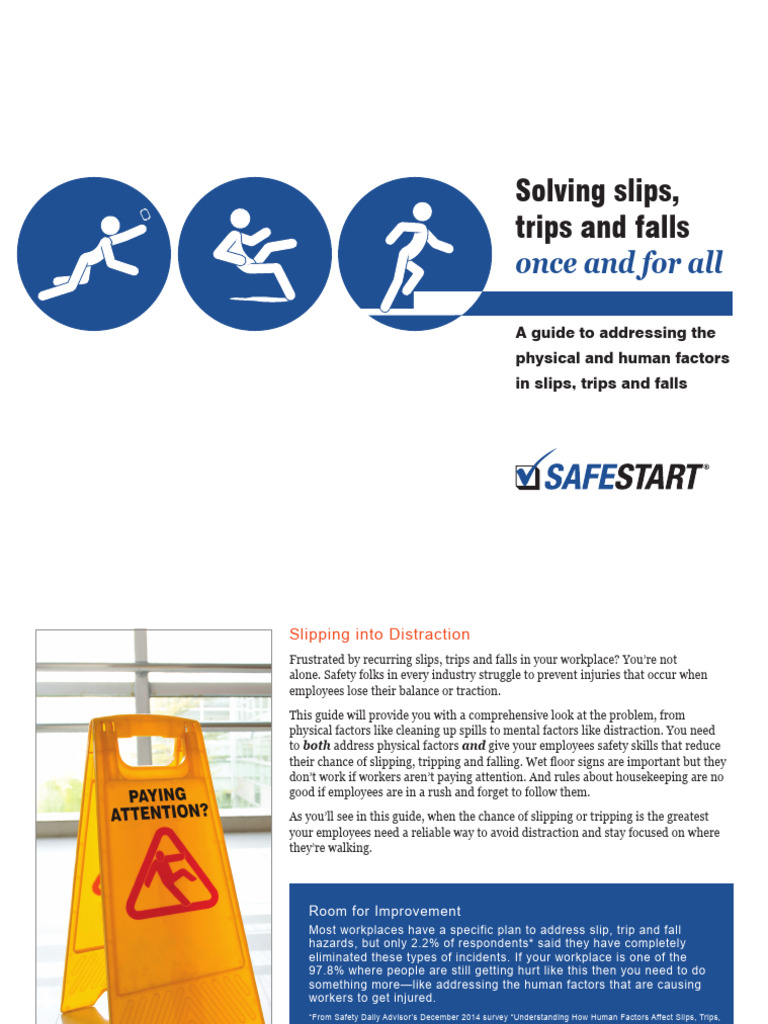 Solving Slips Trips & Falls | PDF | Human Factors And Ergonomics ...