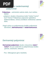 Sakinio Dalys (Teorija) | PDF