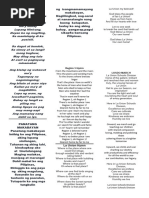 Lyrics of Different Marches and Hymns-1 | PDF