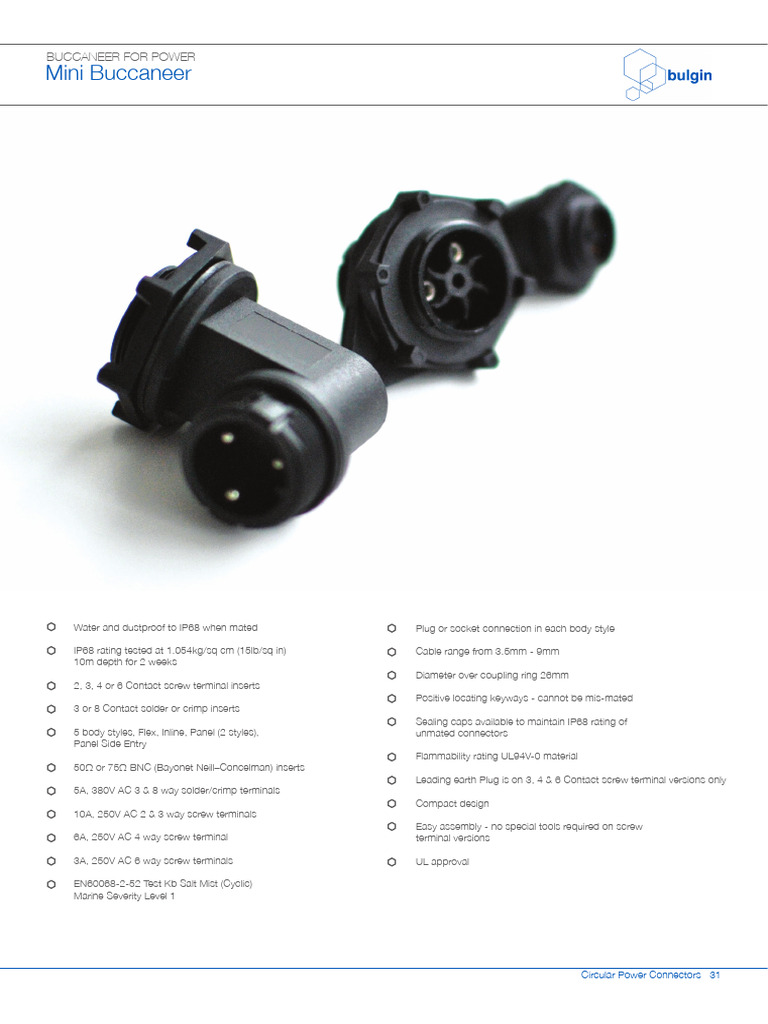 Mini Power | PDF | Electrical Connector | Manufactured Goods