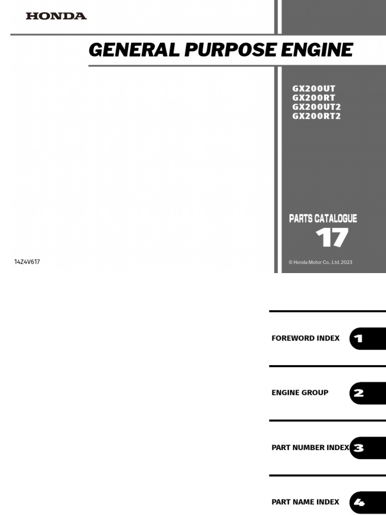 Current GX200 Full Breakdown | PDF | Bracket | Engines