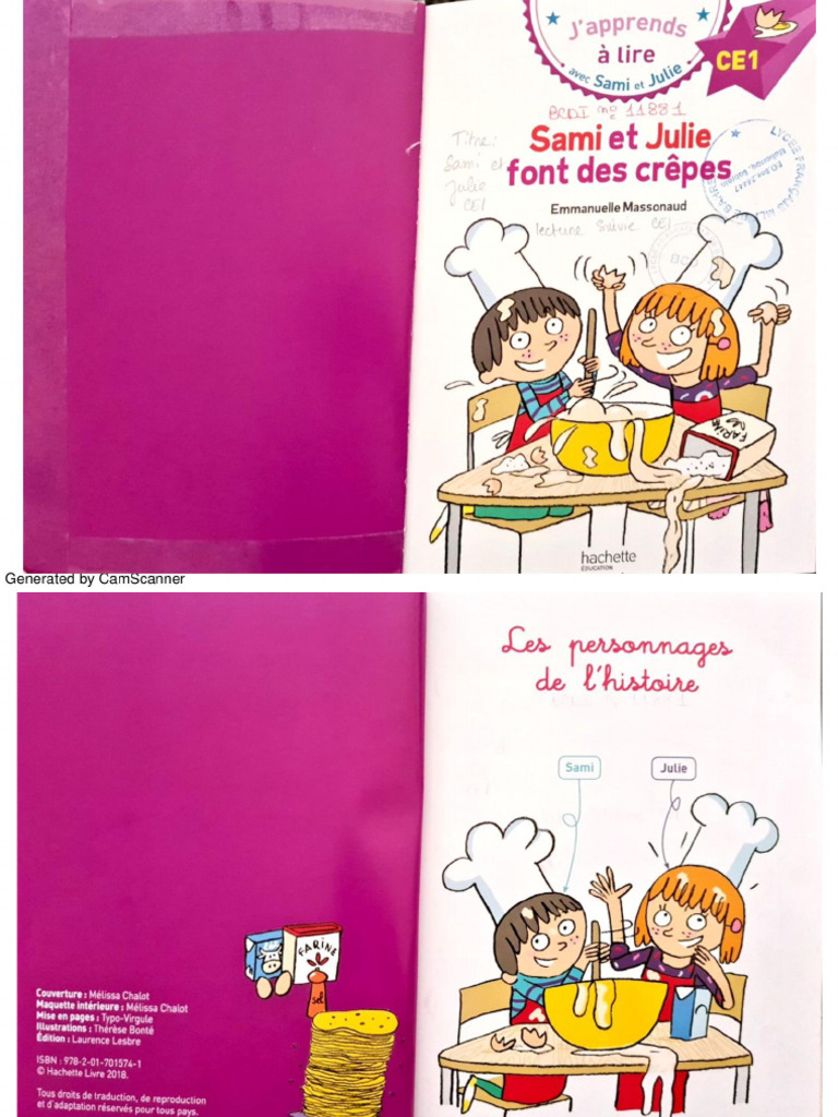 Sami Et Julie Font Des CR 234 pes@BD FR | PDF