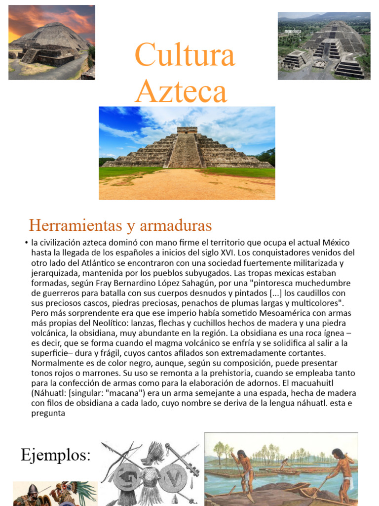 Cultura Azteca | PDF | Mesoamérica