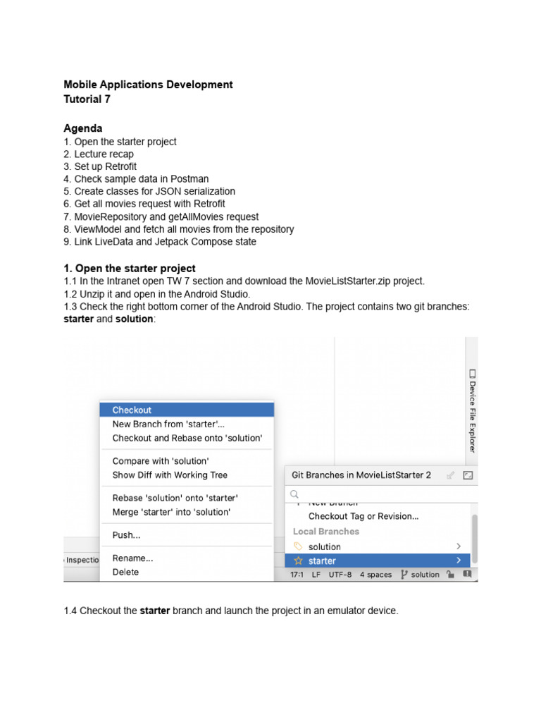 Tutorial 07.fetch and Display A List of Items | PDF | Computing ...