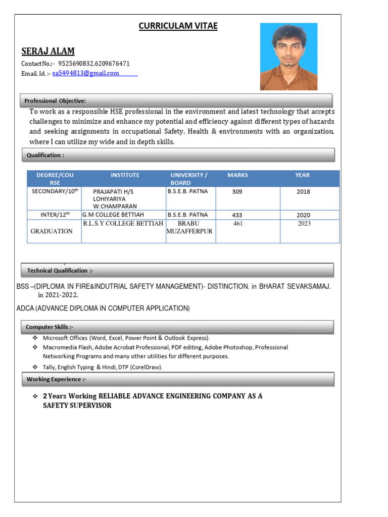 Safety Officer | PDF