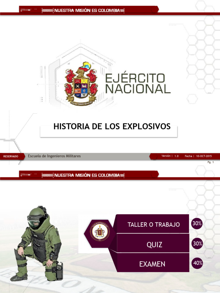 Historia de Los Explosivos | PDF | Materiales | Sustancias químicas