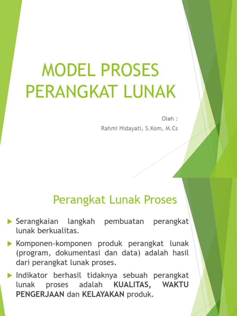 Materi 2 - Model Proses RPL | PDF
