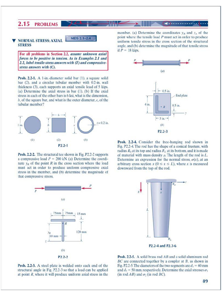 Mechanics ch.2 Problems | PDF