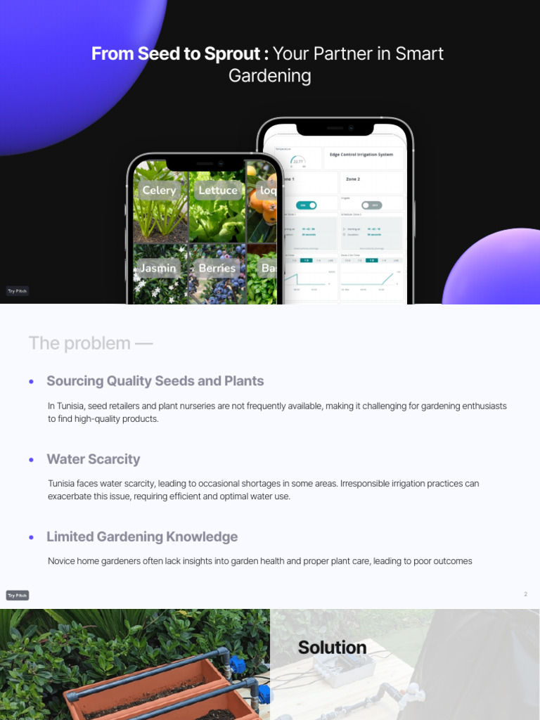 Smart Gardening Solutions | PDF | Lawn | Marketing