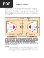 Tchoukball Game Rules and Scoring | PDF