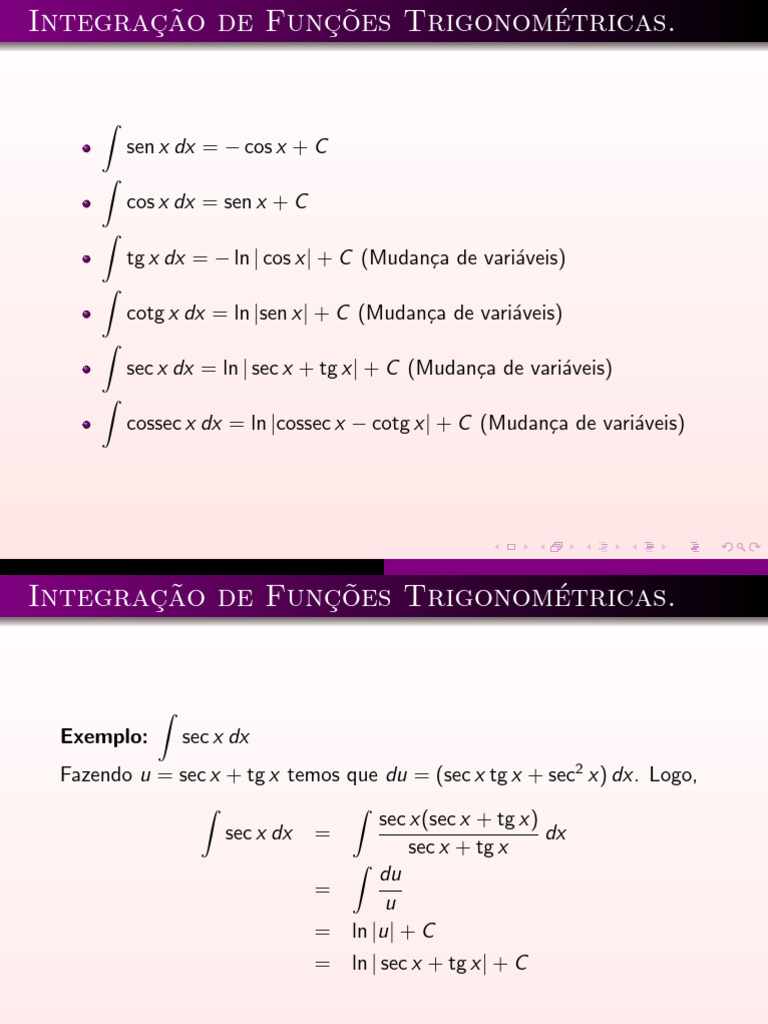 Aula 05 - Trigonométricas | PDF | Trigonometria | Funções e mapeamentos