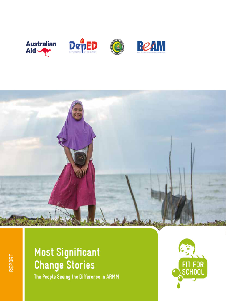 Report Most Significant Change Stories | PDF | Hand Washing | Public Health