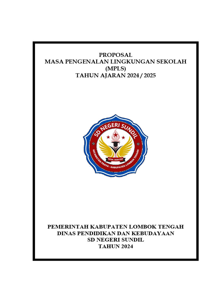 03 Proposal MPLS Tahun 2023-2024-SDN SUNDIL | PDF