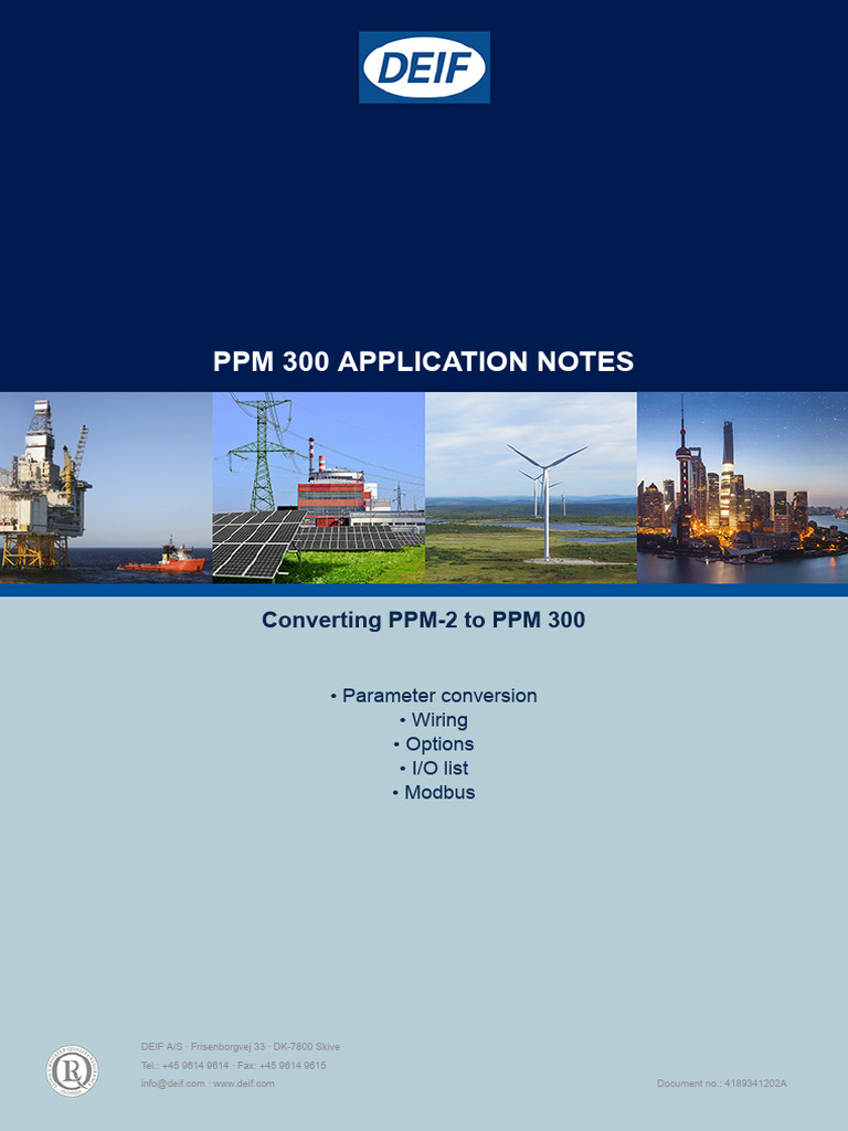 ML 2 Application Notes Converting PPM 2 To PPM 300 4189341202 ... ML 2 Application Notes Converting PPM 2 To PPM 300 4189341202 ...