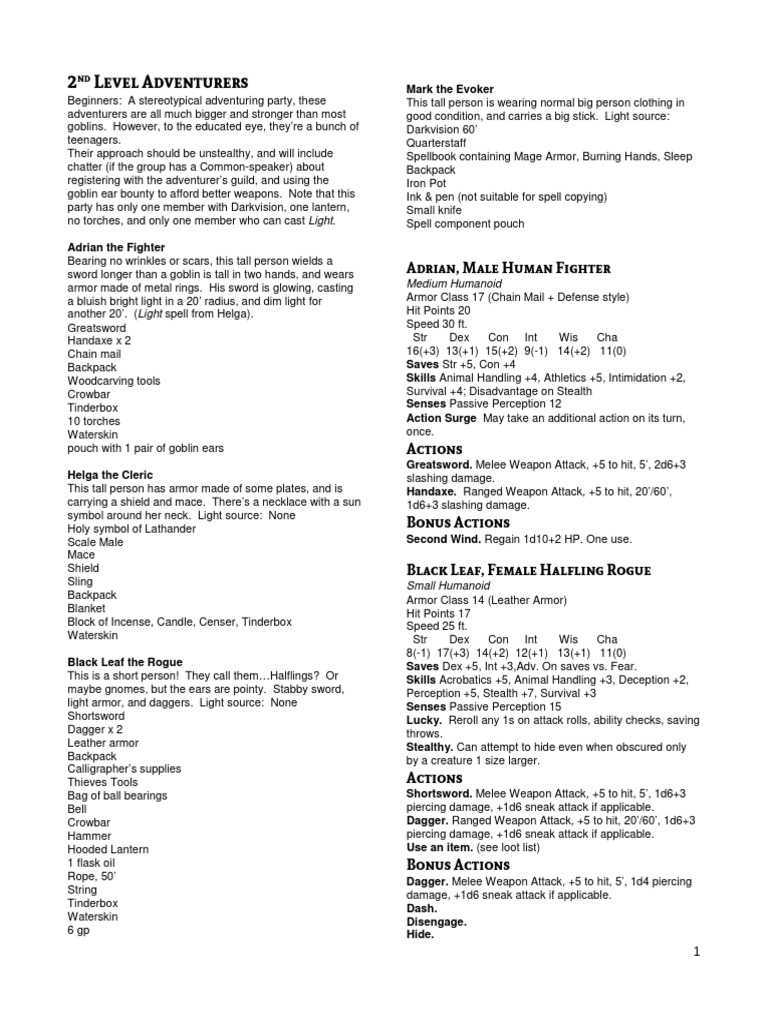 2436480-JHGD-Goblin Defense Adventurers | PDF