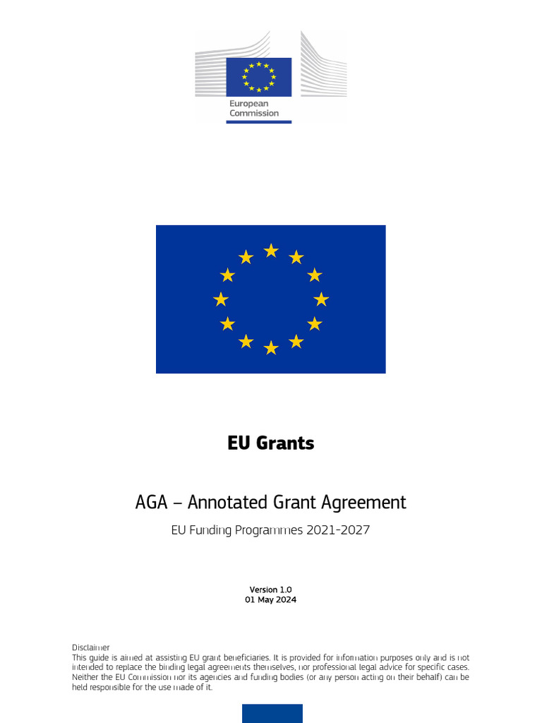 EIT Grants Agreement - Template | PDF | European Union | Salary