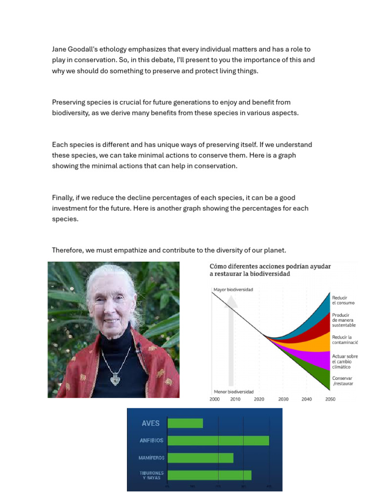 Conservation Debate: Action vs. Evolution | PDF